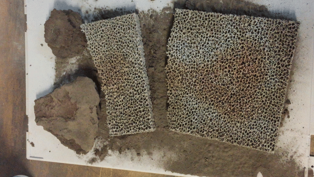 JSC-2A Lunar soil simulant + technique of solar sintering | regolight