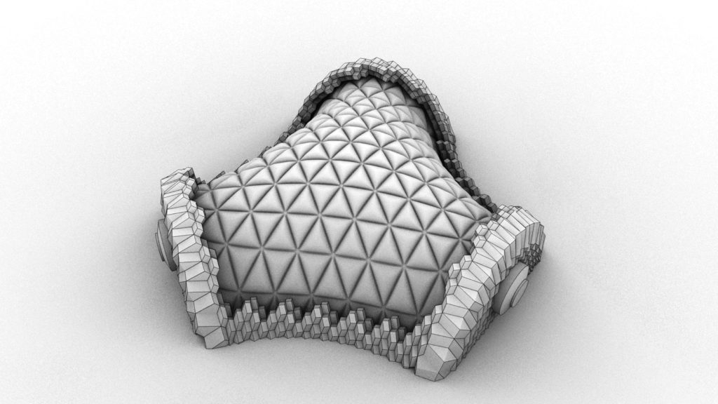 Design of interlocking building elements | regolight